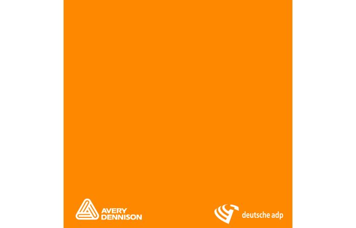 Avery Dennison Translucent Film | 5513-01 QM Gelborange
