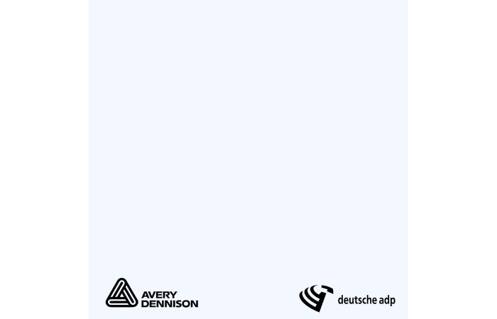 Avery Dennison Premium Film | 700 white gloss 123 cm