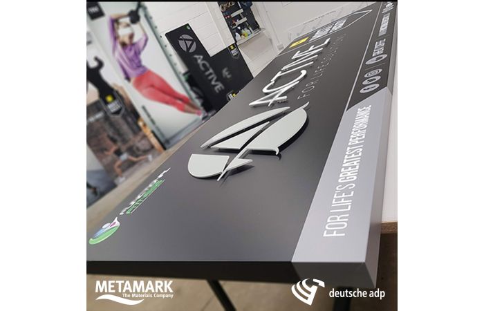Metamark MD5-GB-100 Weiss GLÄNZEND METAGLIDE/METASCAPE 1370MMX50M
